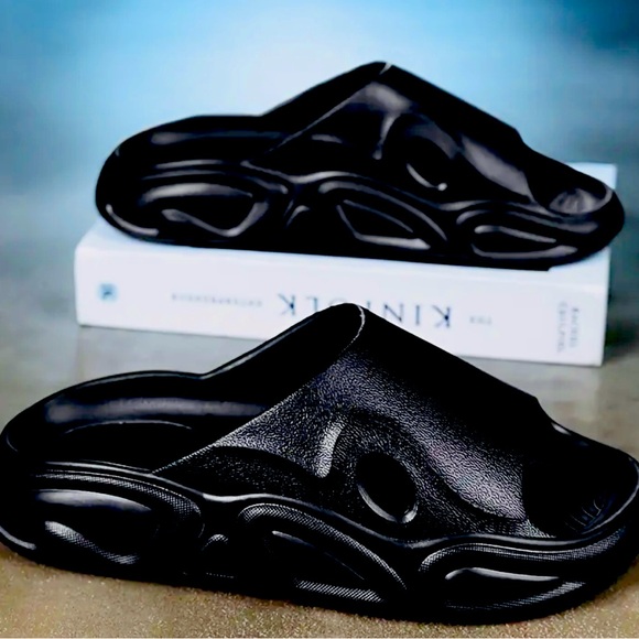 Shoes | New Unisex Trendy Open Toe Breathable Chunky Slides Size 65m 8w ...